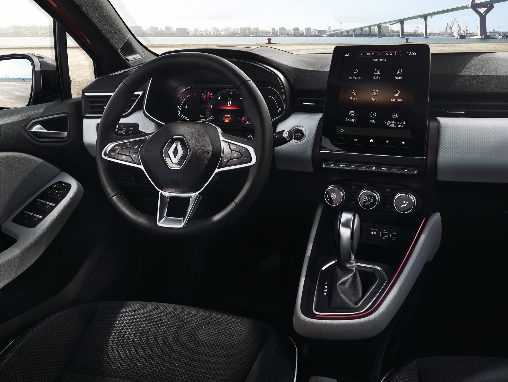 interior renault clio 3 - AUTO BILD